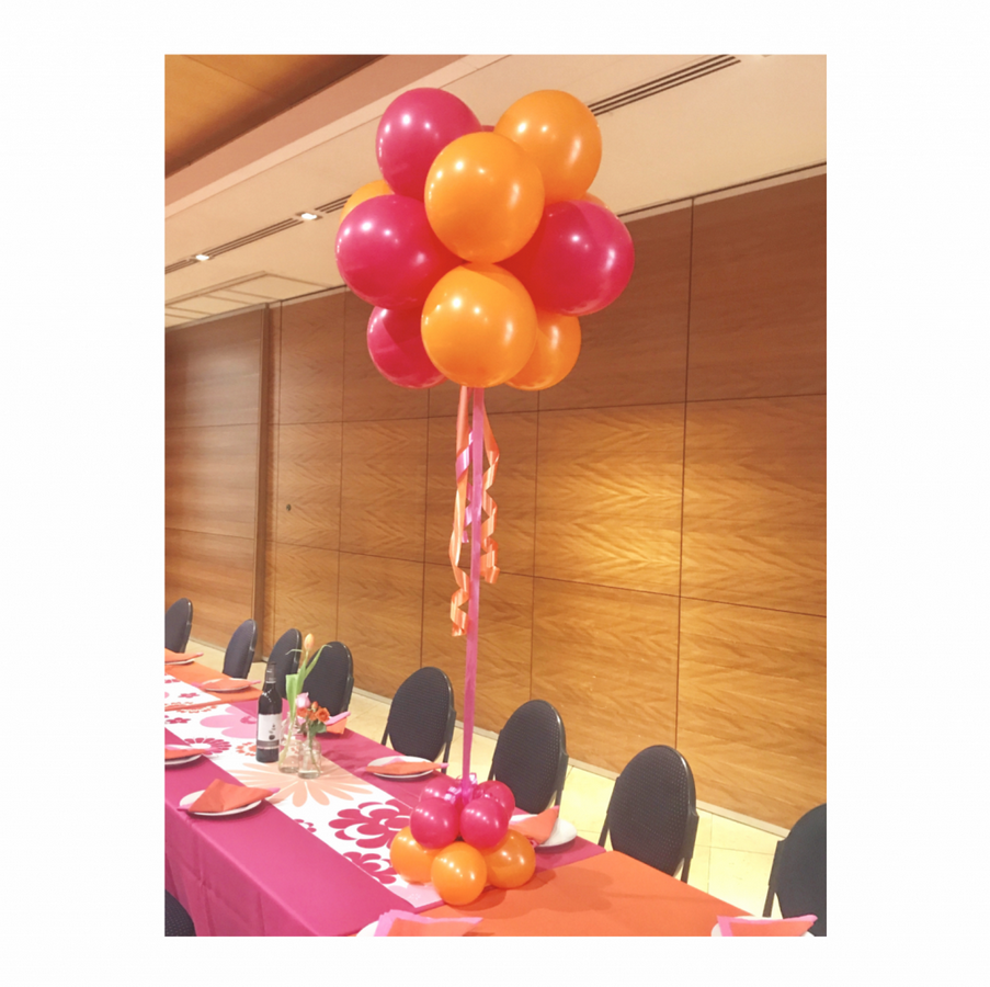 Large Helium Filled Table Topiary Tree